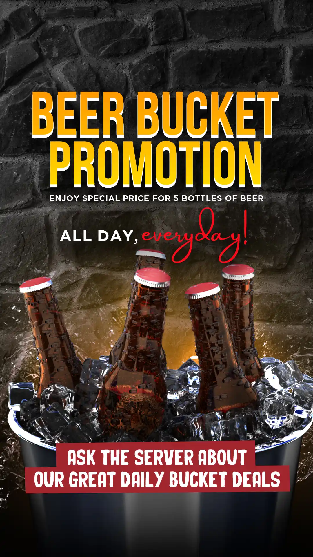 Beer Bucket - Nell Gwynne - Marina Byblos Hotel - dizzer