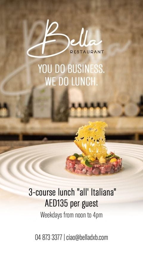 Bella Restaurant & Lounge - Grand Millennium Hotel - dizzer