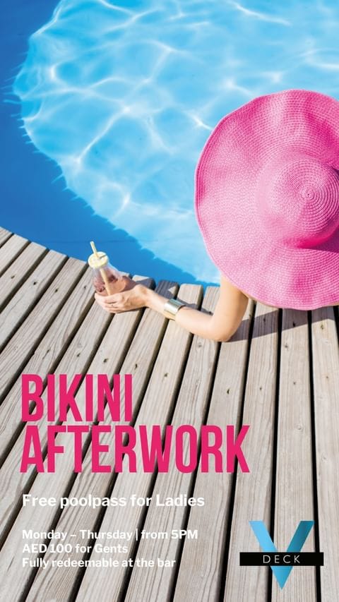 V Deck - V Hotel Dubai Al Habtoor City - dizzer