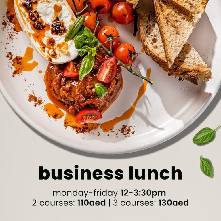 Weekday Business Lunch - Jun's - Downtown Dubai - dizzer