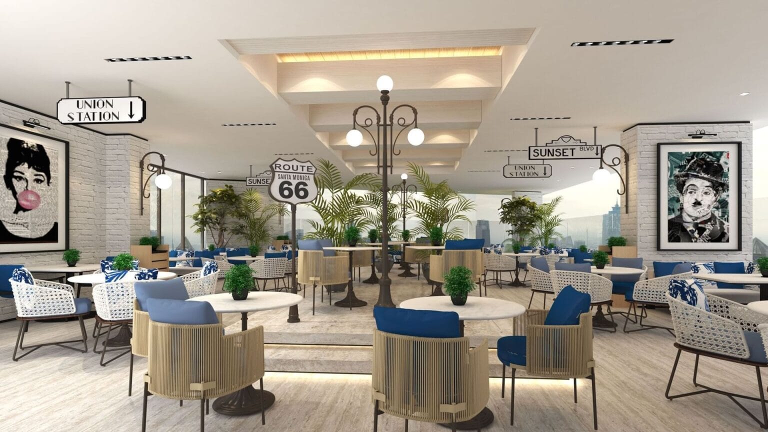 Malibu Sky Lounge & Bar - Paramount Hotel Midtown - dizzer