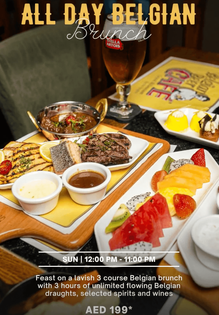 Belgian Beer Café - Grand Millennium Dubai - dizzer