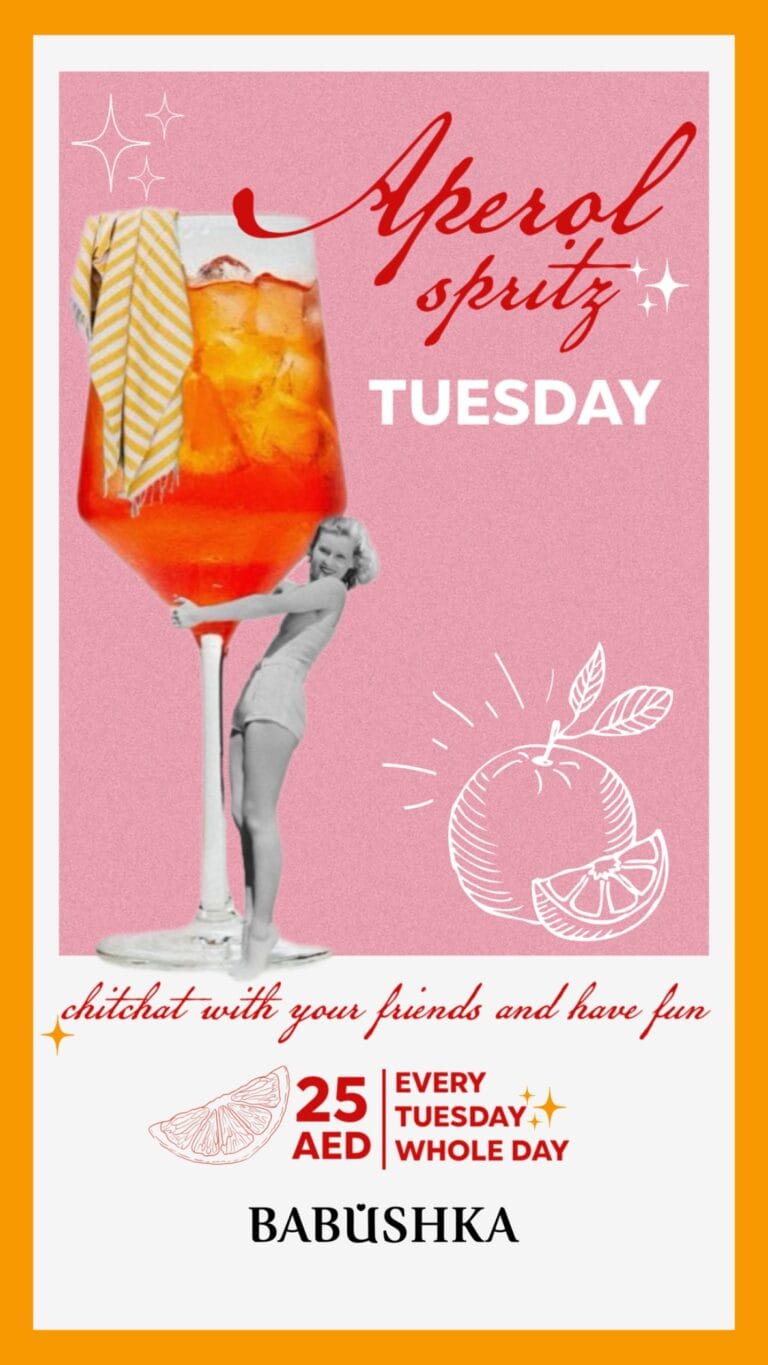 Aperol Spritz - Babushka - Pavilion at the Beach - dizzer