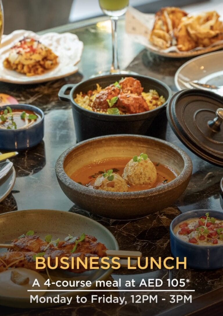 Business Lunch - Bombay Borough - DIFC - dizzer