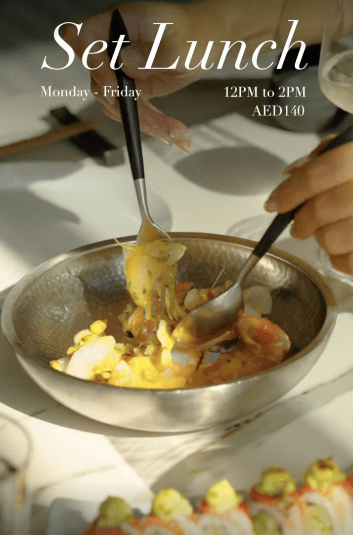 Business Lunch - Tapasake - One&Only One Za'abeel - dizzer