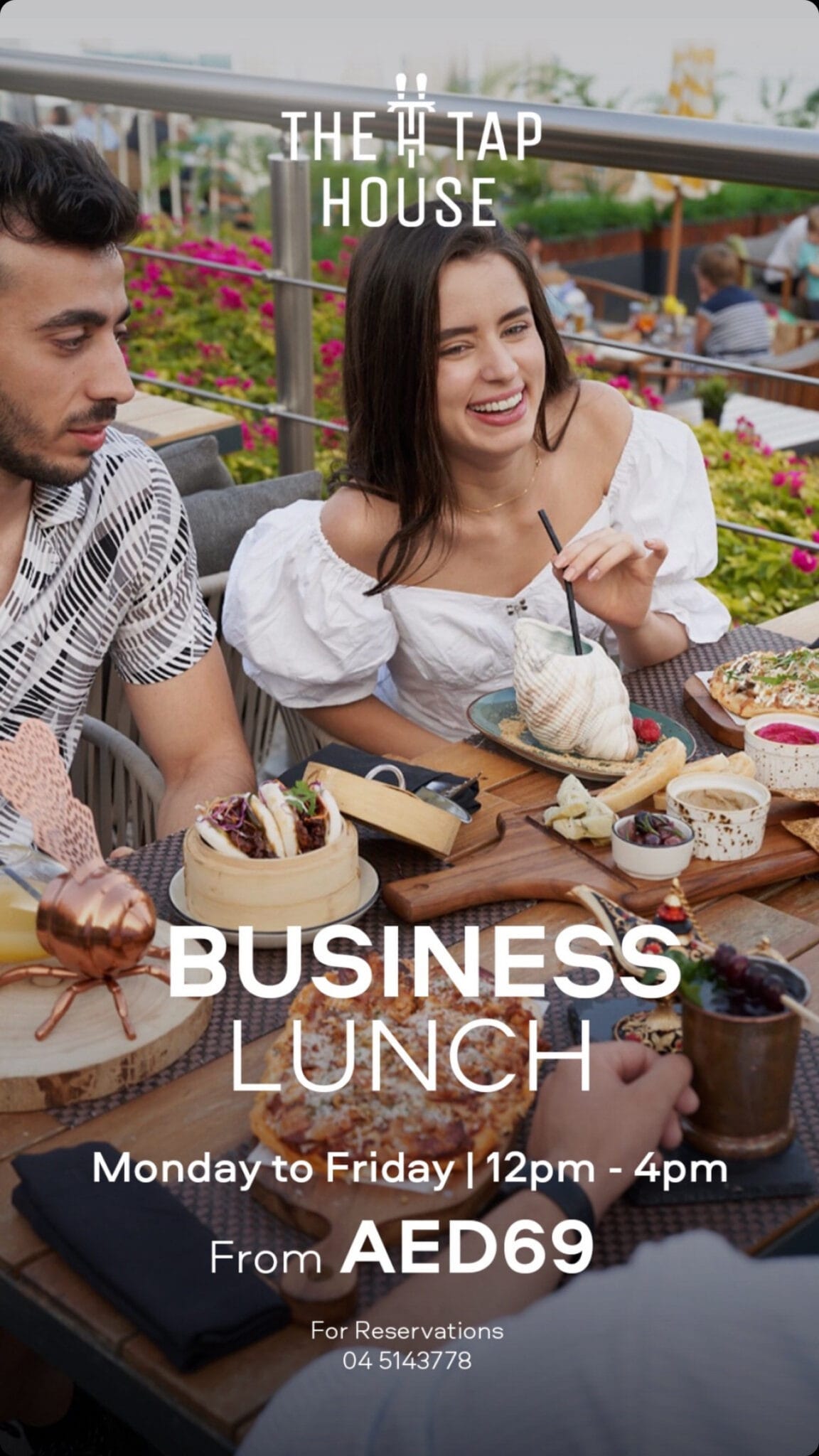 Business Lunch - The Tap House - Club Vista Mare - dizzer