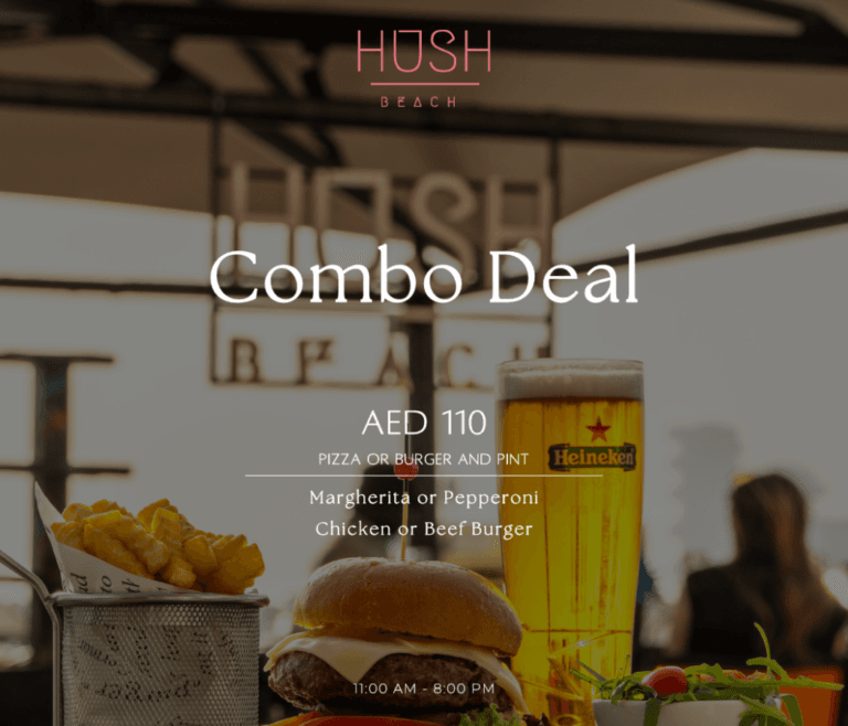 Combo Deal - Hush - Royal Central Hotel - dizzer