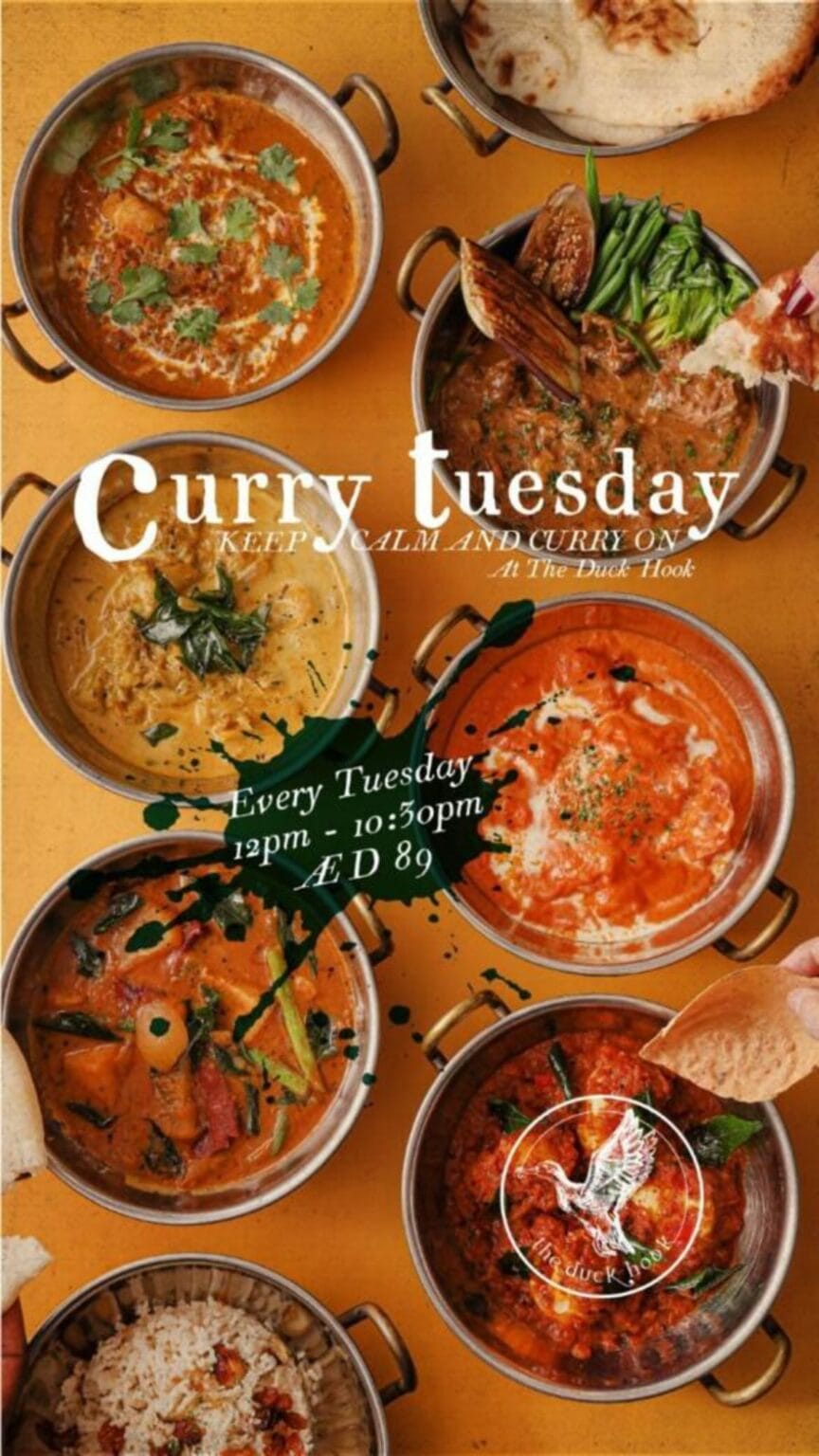 Curry Tuesday - The Duck Hook - Dubai Hills Golf Club - dizzer