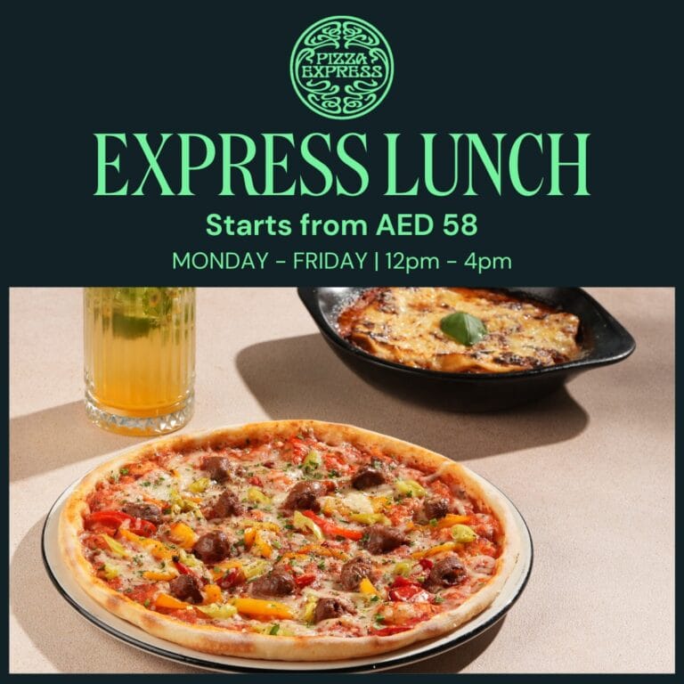 Express Lunch - PizzaExpress Live - DoubleTree by Hilton Dubai ...
