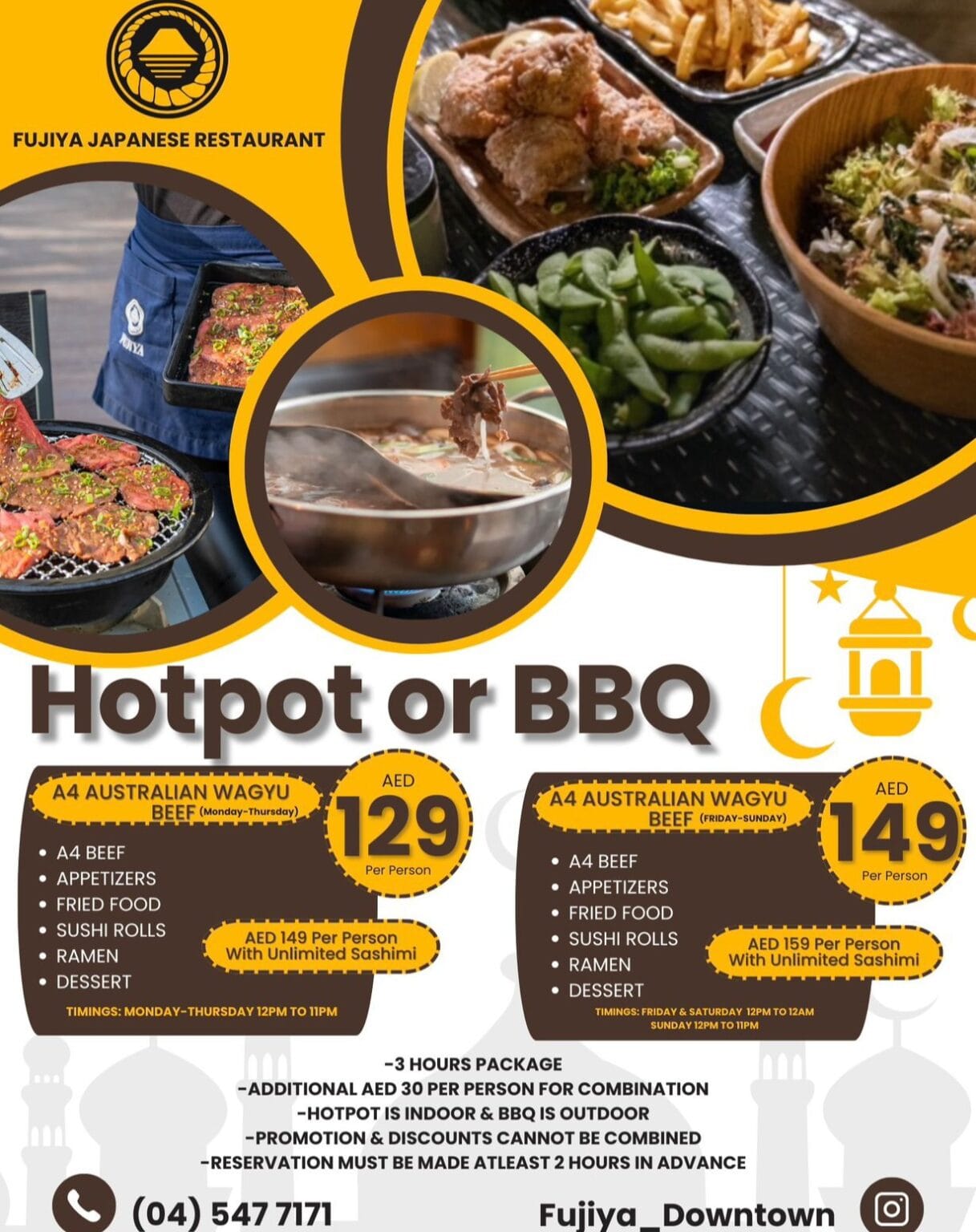 Fujiya Downtown Special offer - Fujiya Japanese Restaurant - Swissôtel ...