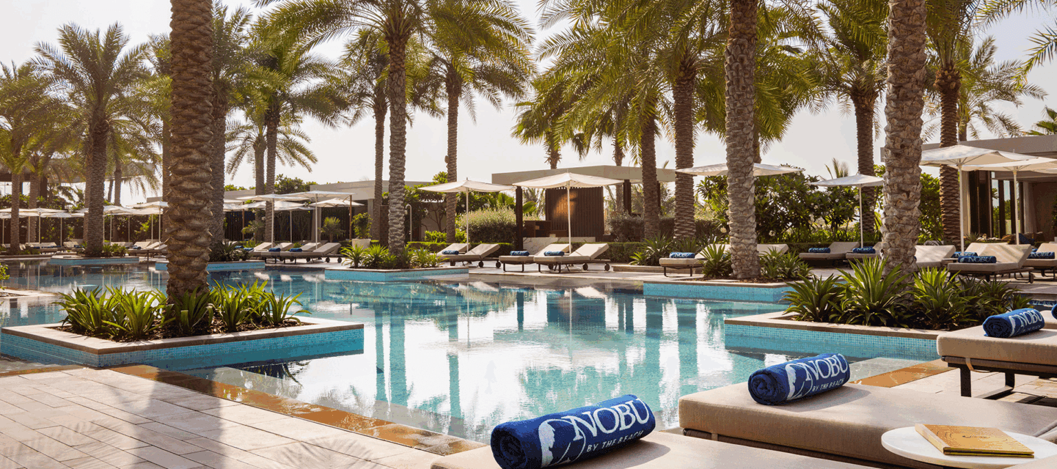 Half Day Sun Lounger - Nobu By the Beach - Atlantis The Royal - dizzer