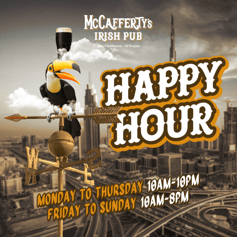 Daily Happy Hour - McCafferty's - Al Furjan - dizzer