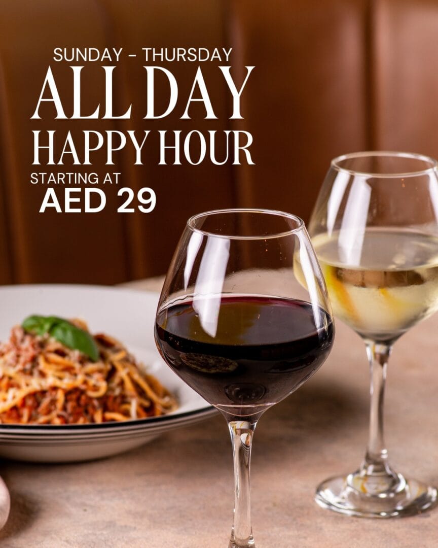Happy Hours - PizzaExpress Live - DoubleTree by Hilton Dubai - Business ...