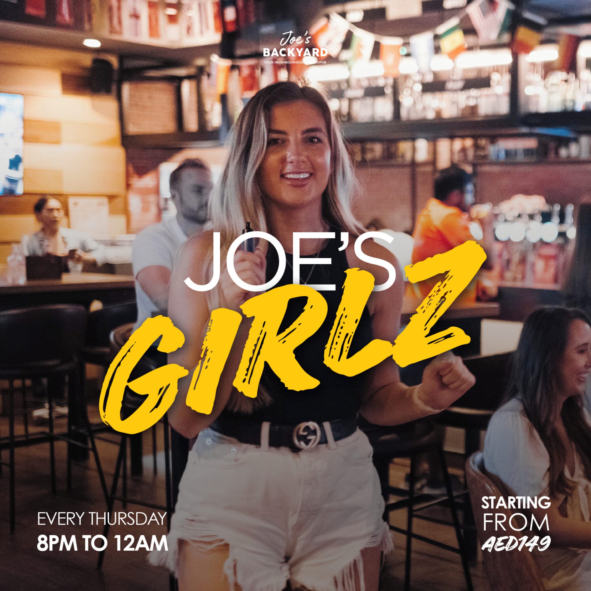Joe's Girlz - Joe's Backyard - Jumeirah Islands Clubhouse - dizzer
