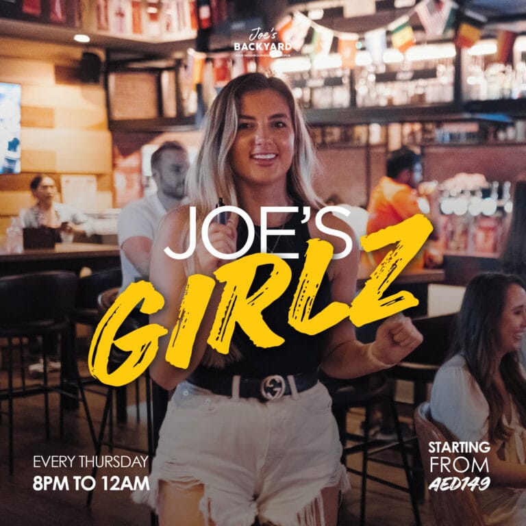 Joe's Girlz - Joe's Backyard - Jumeirah Islands Clubhouse - dizzer