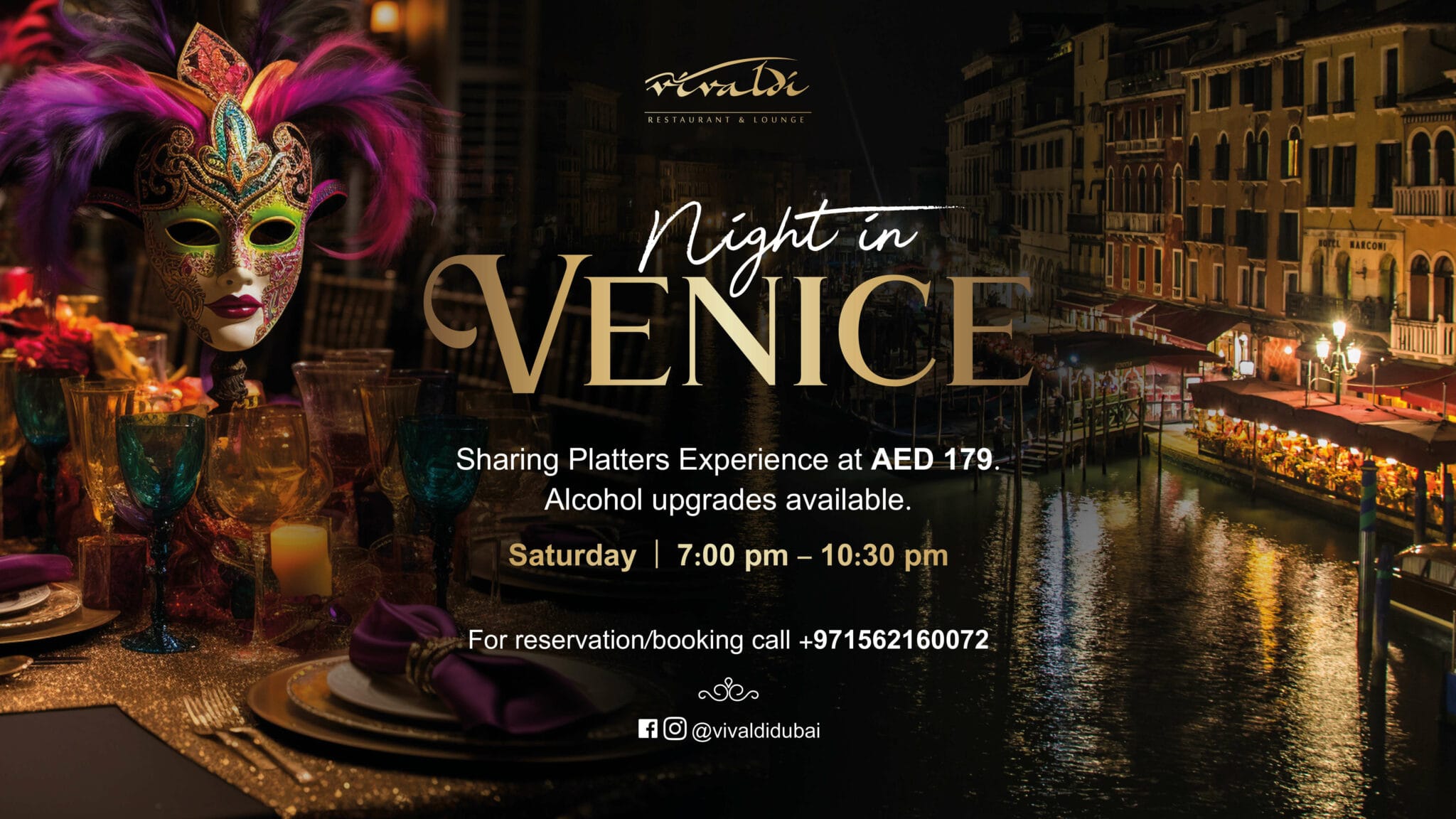 Vivaldi Restaurant - Sheraton Dubai Creek Hotel & Towers - dizzer