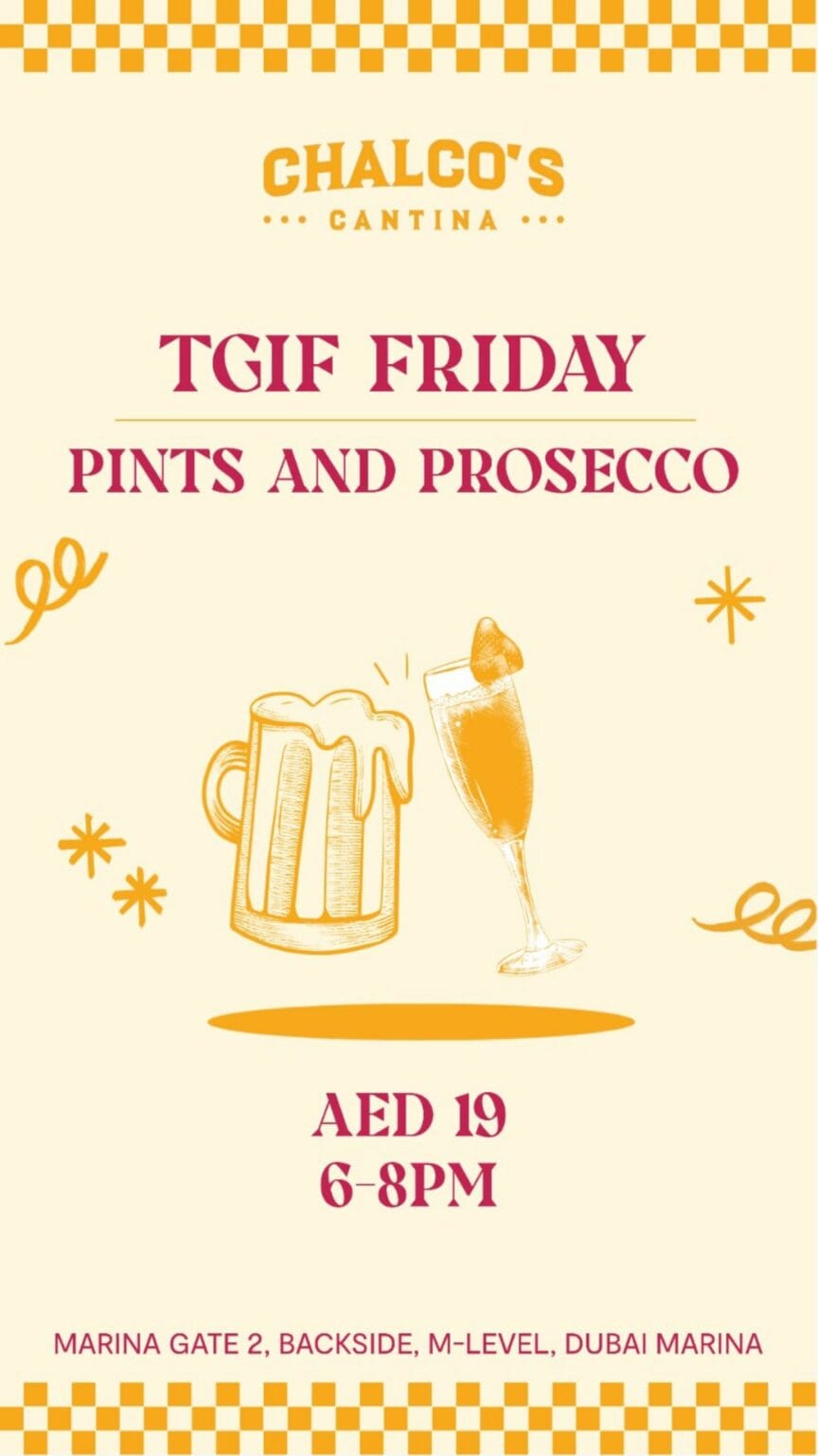 Beer & Prosecco - Chalcos Cantina - Marina Gate - dizzer