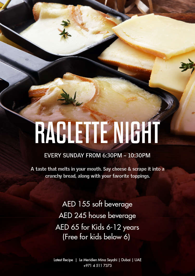 Latest Recipe - Le Méridien Mina Seyahi Beach Resort & Marina - dizzer