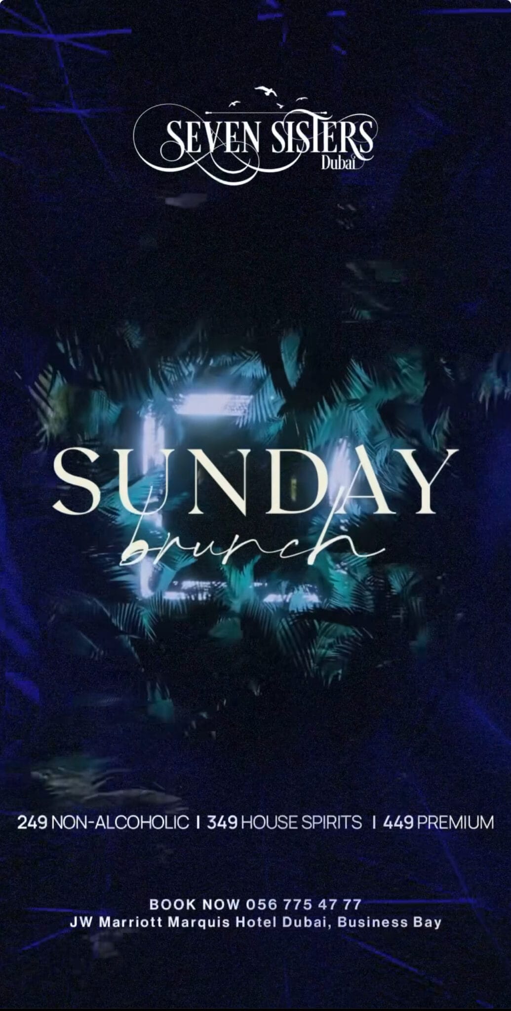 Sunday Brunch - Seven Sisters Dubai - JW Marriott Marquis Dubai - dizzer