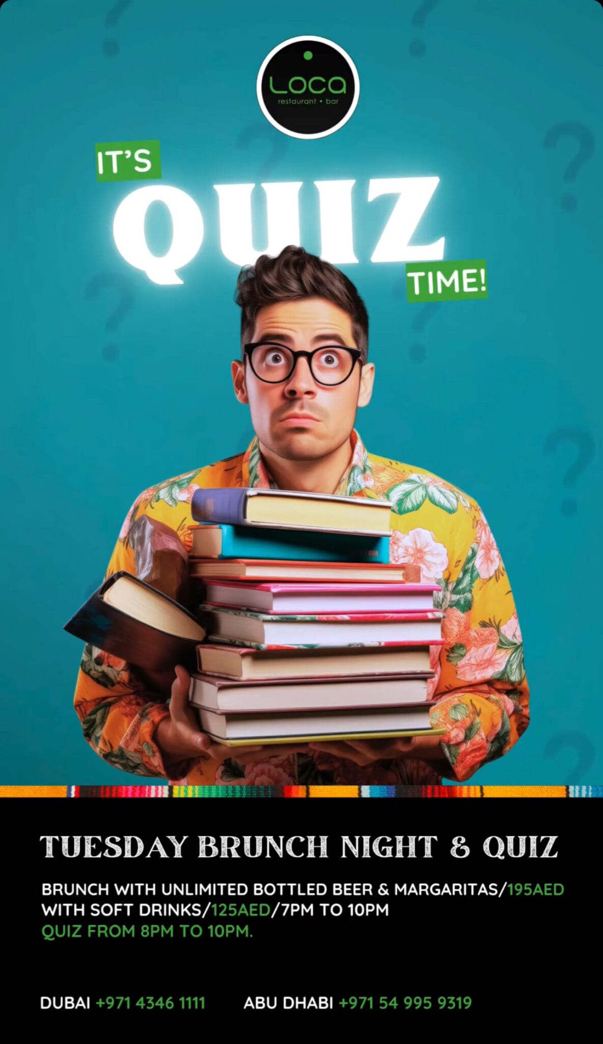 Tuesday Night Brunch - Loca - Dubai Marine Beach Resort & Spa - dizzer