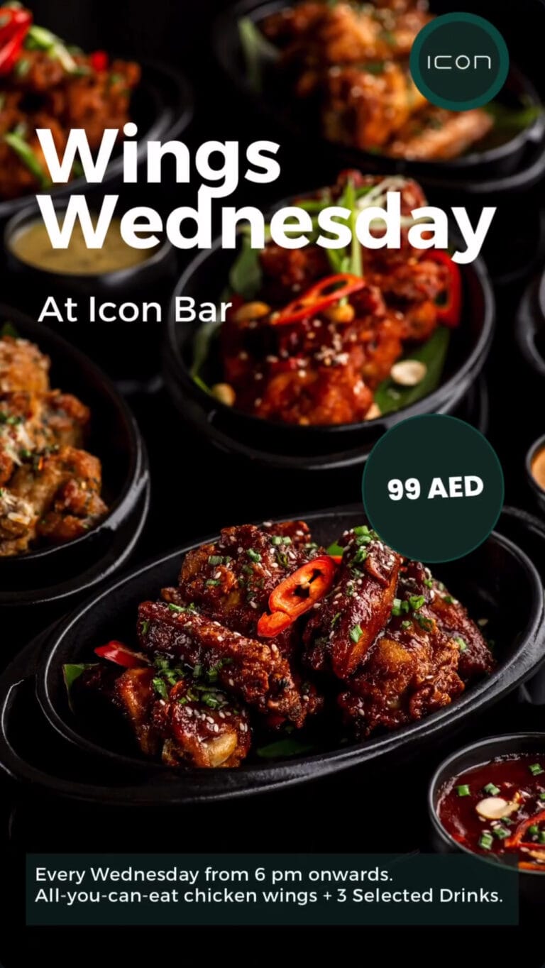 Wings Wednesday - ICON Bar & Lounge - Radisson Blu - dizzer